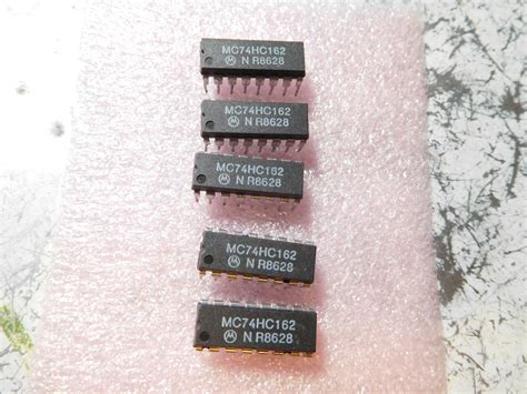 Lot Of 5 74hc162 Ic Dip 74162 Series Usa Seller Fast Shipping