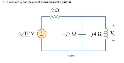 Solved Calculate V For The Circuit Shown Below Chegg