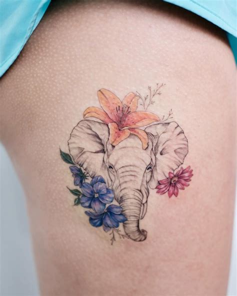 70 Meaningful Elephant Tattoos For Powerful And Symbolic Ink