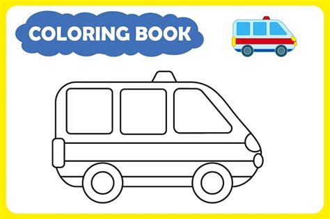 5 페이지 어린이 교통 수단 색칠 공부 방법 이미지 Freepik에서 무료 다운로드