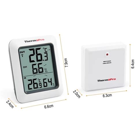 Jual Thermopro Tp60s Thermometer Hygrometer Temperature Harga Murah Terbaru 2025