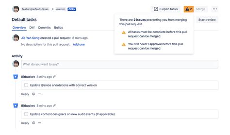 Pull Request Github Pr Task List Stack Overflow