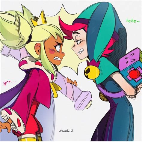Mandy X Chester Brawl Stars Милые рисунки Арт челлендж