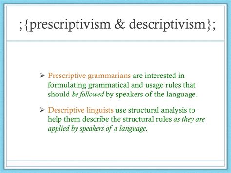 analysis of grammatical structure