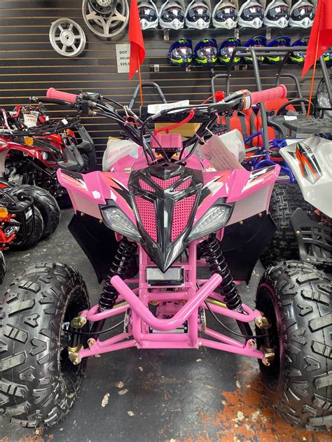 2025 Pink Edition 125cc Four Wheeler Atv Hold For Just 100 Layaway