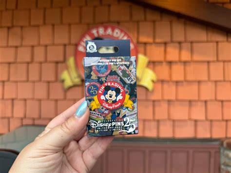 New 25th Anniversary Disney Pin Trading Mystery Pack Arrives In Disney