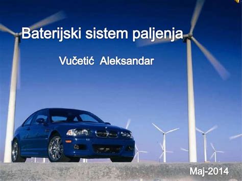 Baterijski Sistem Paljenje Pptx