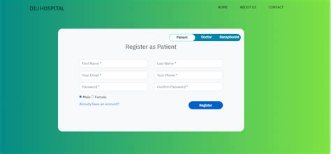 Github Zayidmohamedy Hospital Management System This Project Is For