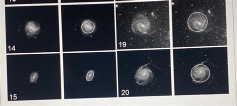 procedure i measuring galaxy angular sizes 1