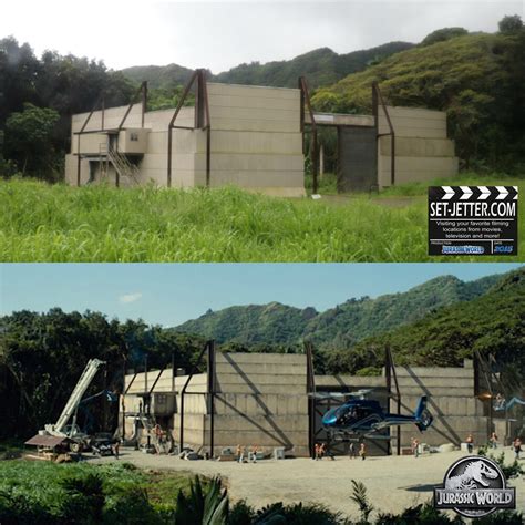 Jurassic World Set Photos