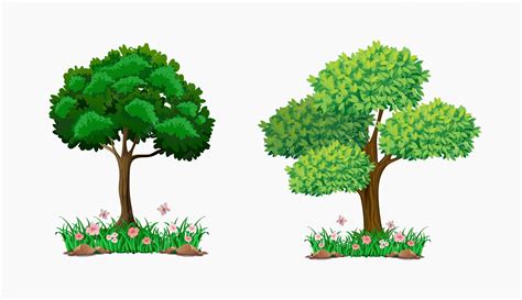 Premium Vector Tree Vector Eps Background Design
