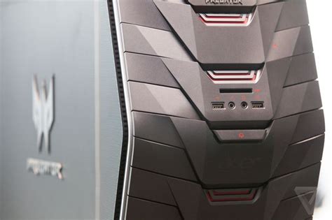 This Is Acer S Crazy Looking Predator Series Of Gaming Machines The Verge