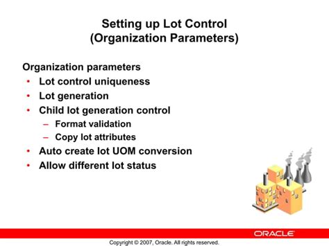 Oracle Inventory R12 Lot And Serial Control Ppt