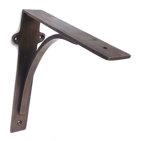 Shelf Bracket Brass CURVED Wall Shelf Bracket Decorative Etsy