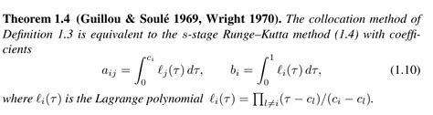 ordinary differential equations is there a formula for the butcher