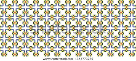Traditional Grid Tiles Pattern Collection Stock Illustration 1363773755 Shutterstock
