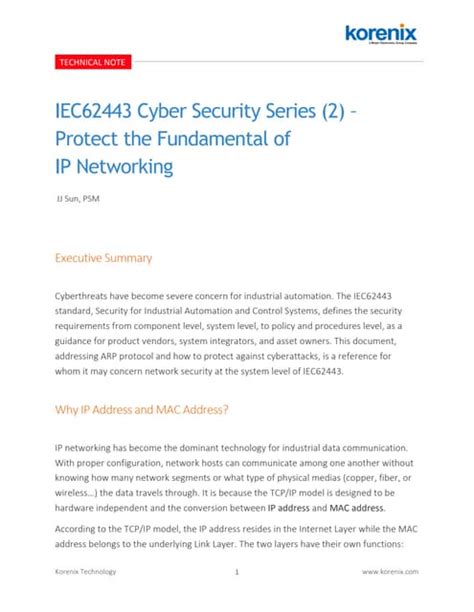 Protect The Fundamental Of Ip Networking Network Security Features 2019 Pdf