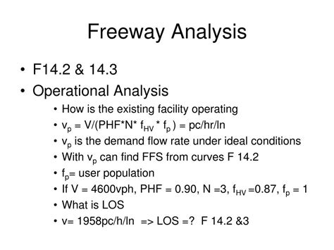 Ppt Freeways And Multilane Highways Powerpoint Presentation Free Download Id 3383066