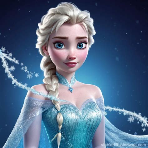 Frozen Elsa Costume Prompts Stable Diffusion Online