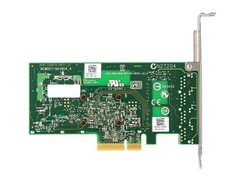 Broadcom NetXtreme BCM5719 4P Quad Port Ethernet Server Adapter PCI Exrpess 2 1 X 4 Newegg Ca