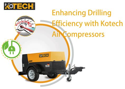 Enhancing Drilling Efficiency With Kotech Air Compressors Kotech