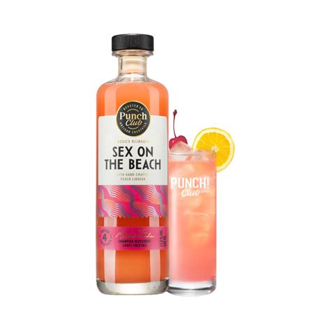 Sex On The Beach Cocktail 500 Ml Punch Club