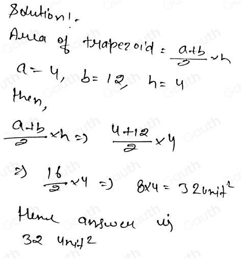 Solved You Might Need Calculato Find The Area Of The Shape Shown Below Units² Show Calculator