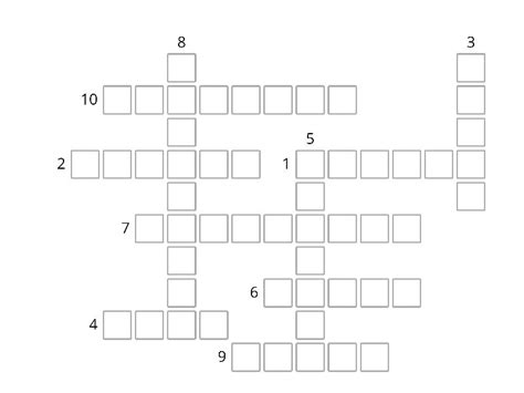 3 клас Кръстословица