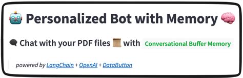 How To Build A Personalized Pdf Chat Bot With Conversational Memory By Avra Medium