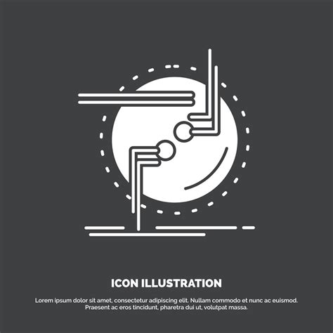 Chain Connect Connection Link Wire Icon Glyph Vector Symbol For Ui And Ux Website Or