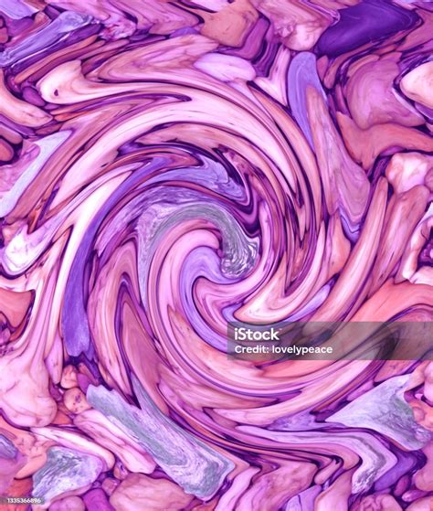 추상적 인 배경그라데이션 핑크와 퍼플의 환상적인 소용돌이 그림 회오리바람에 대한 스톡 벡터 아트 및 기타 이미지 회오리바람 액체 보라색 Istock