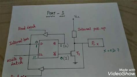 Port1 Operation Of 8051 Tamil Youtube