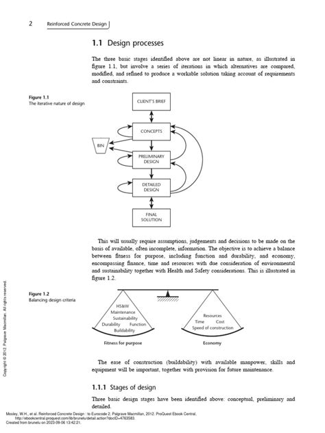 Reinforced Concrete Design To Eurocode 2 1 Introduction To Design And Properties Of