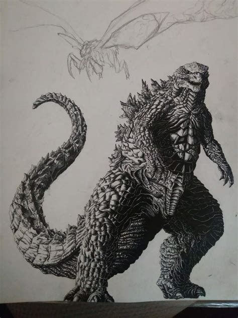 How To Draw Godzilla Full Body