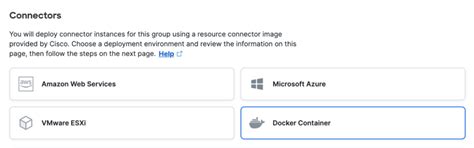 Resource Connectors In Docker Containers Cisco Community