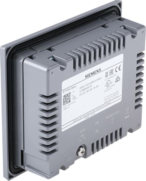 AV DB AX Siemens Siemens SIMATIC Series KTP Basic HMI Panel In TFT Display