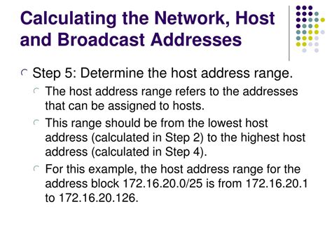 PPT Types Of Addresses In IPv4 Network Range PowerPoint Presentation ID 9129288