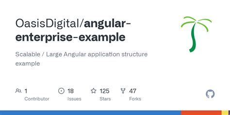 Github Oasisdigitalangular Enterprise Example Scalable Large Angular Application Structure