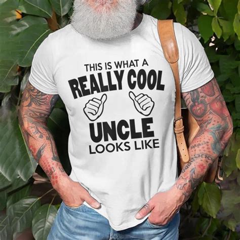 Worlds Greatest Uncle Really Cool Uncle T Unisex T Shirt Mazezy