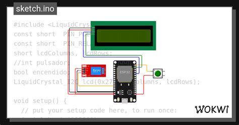 Pulsador Enciende Led Y Relay Copy Wokwi Esp32 Stm32 Arduino Simulator
