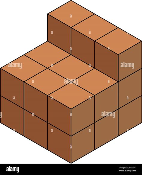 Isometric Cubes 3d Shapes Cube Icon In Trendy Design Vector Vector Illustration On White