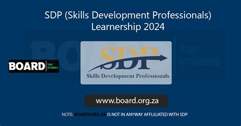 Sdp Skills Development Professionals Learnership 2024 Board