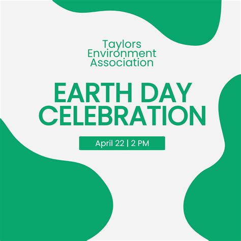 Free Earth Day Event Linkedin Post Template To Edit Online