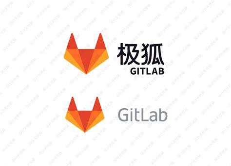 Gitlab极狐logo矢量标志素材 设计无忧网