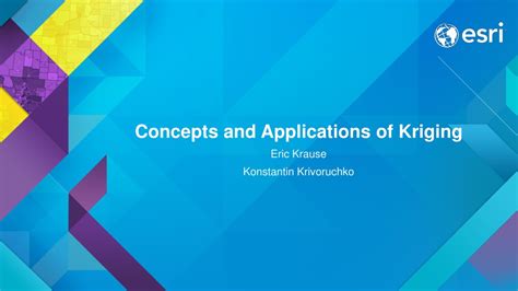 PPT Kriging Concepts Applications For Spatial Data Analysis PowerPoint Presentation ID