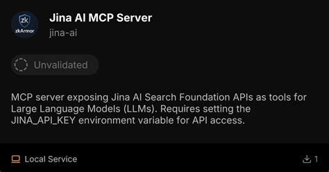 Jina Ai Mcp 伺服器 Mcp Servers · Lobehub