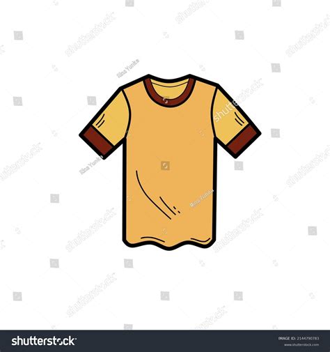 티셔츠 모크업 세트 노란색 티셔츠의 모크업 스톡 벡터로열티 프리 2144790783 Shutterstock