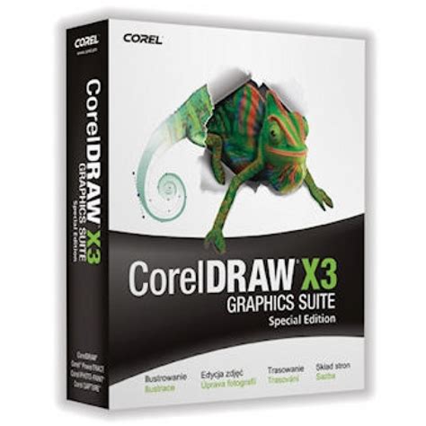 Coreldraw Graphics Suite X3 Cze Special Edition Pu Sw Cz
