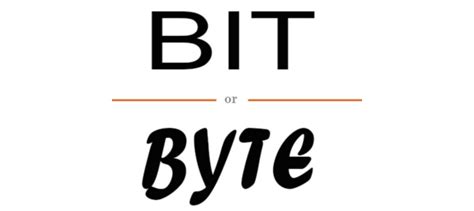 Apa Itu Byte Dan Bit Perbedaannya Yang Menarik