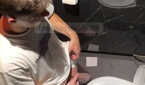 Uncut Dick And Balls Out In Toilet Stall Thisvid Com